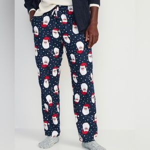 Old Navy | Pants | Mens Christmas Pajama Pants Santa Sleigh | Poshmark